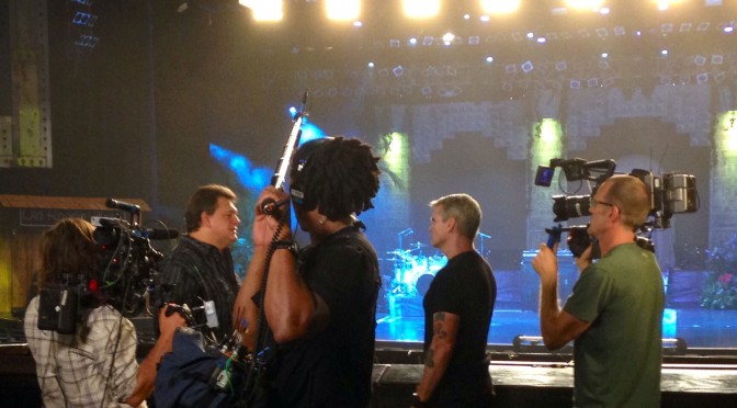 The History Channel video shoot of Bud Glass of The Kings Ransom Museum ...